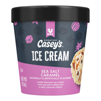 Casey's Sea Salt Caramel Ice Cream 16oz - Order Online for Delivery or ...