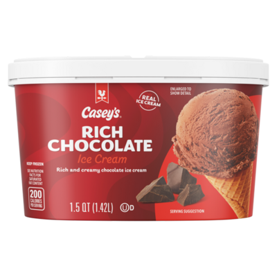 Casey's Chocolate Ice Cream 48oz - Order Online for Delivery or Pickup ...