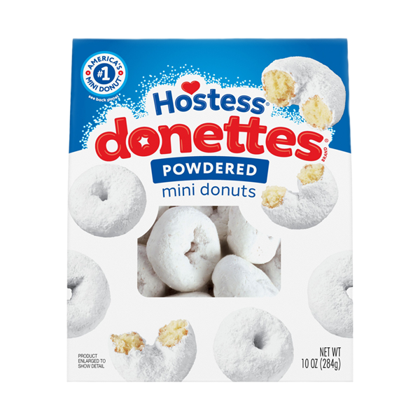 Hostess Powdered Sugar Mini Donuts 10.5oz - Order Online for Delivery ...