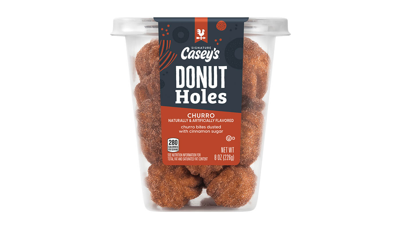 Casey's Churro Donut Holes 8oz - Order Online for Delivery or Pickup ...