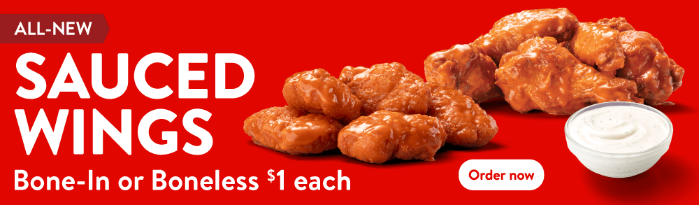 Sauced Wings for Delivery or Pickup | Order Online from Casey's